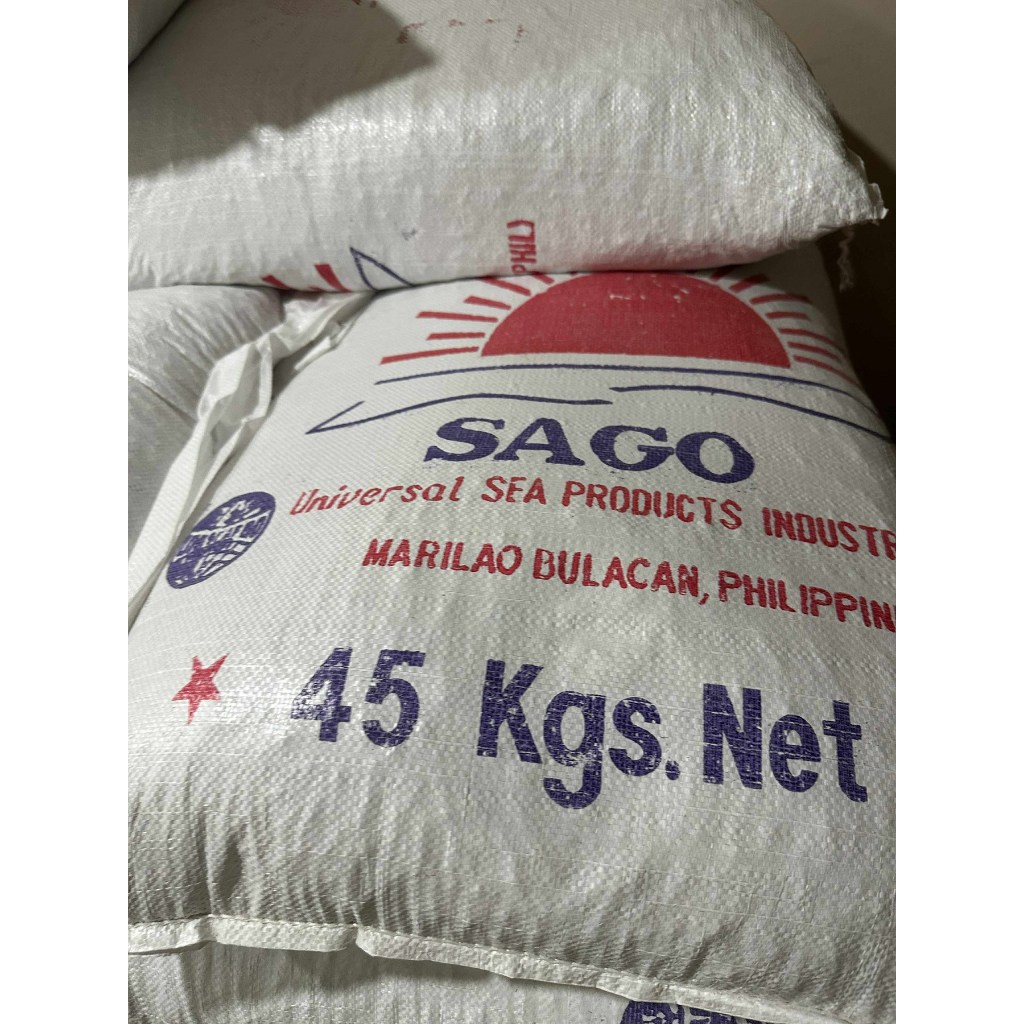 Viva Sago 45kg Sack Tapioca White Pearls Small | Shopee Philippines