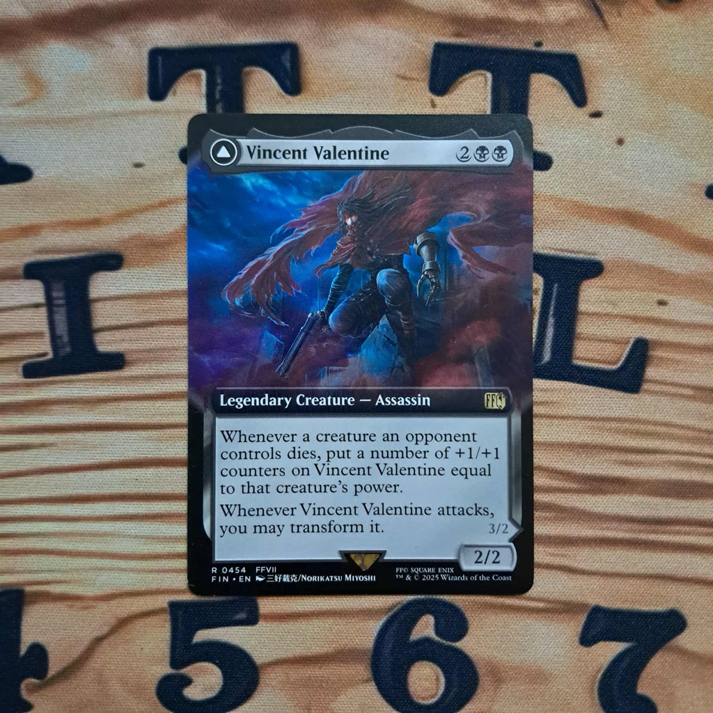 MTG Singles: Vincent Valentine FIN - Magic: The Gathering | Shopee ...