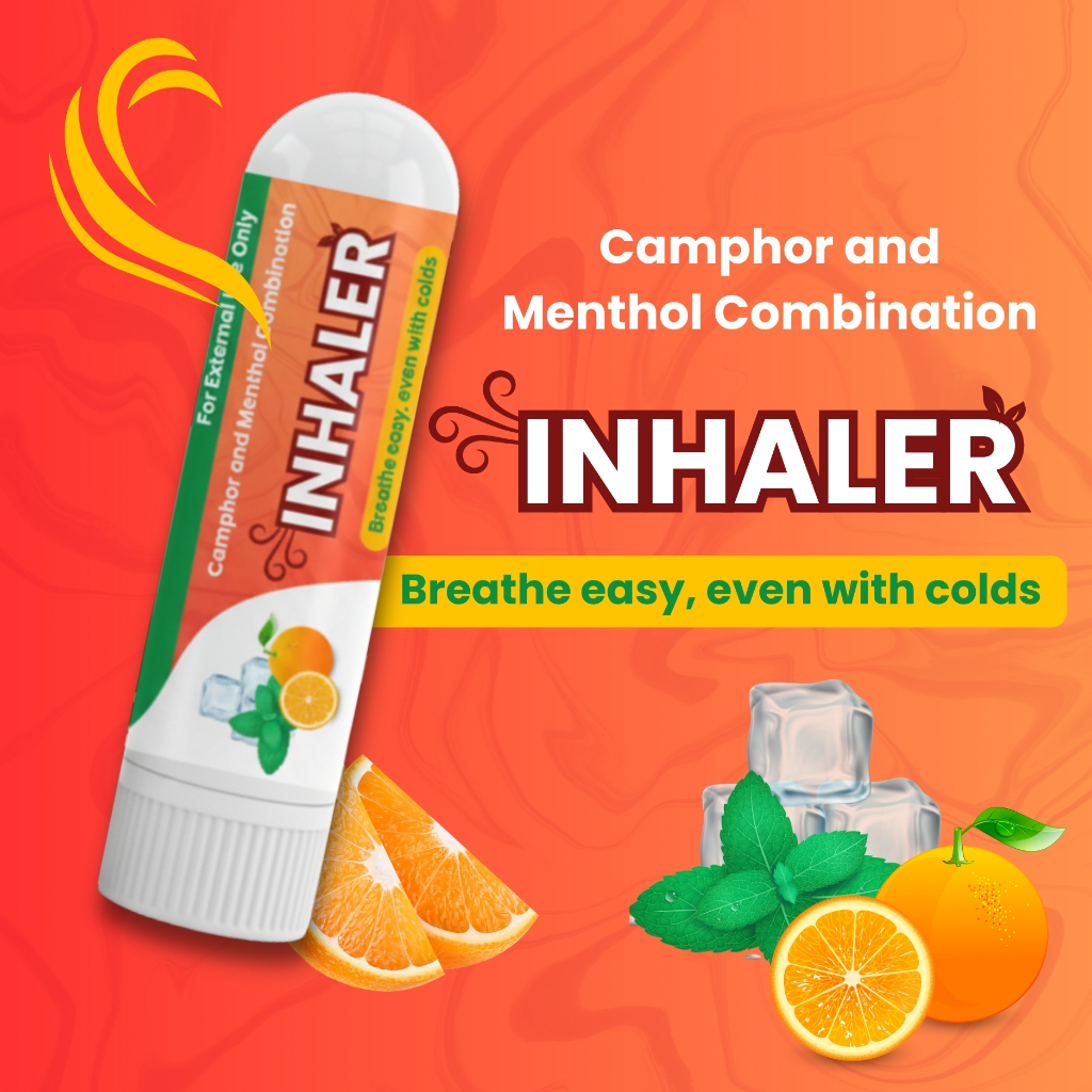 ORGANIC INHALER - Camphor and Menthol Combination | Shopee Philippines