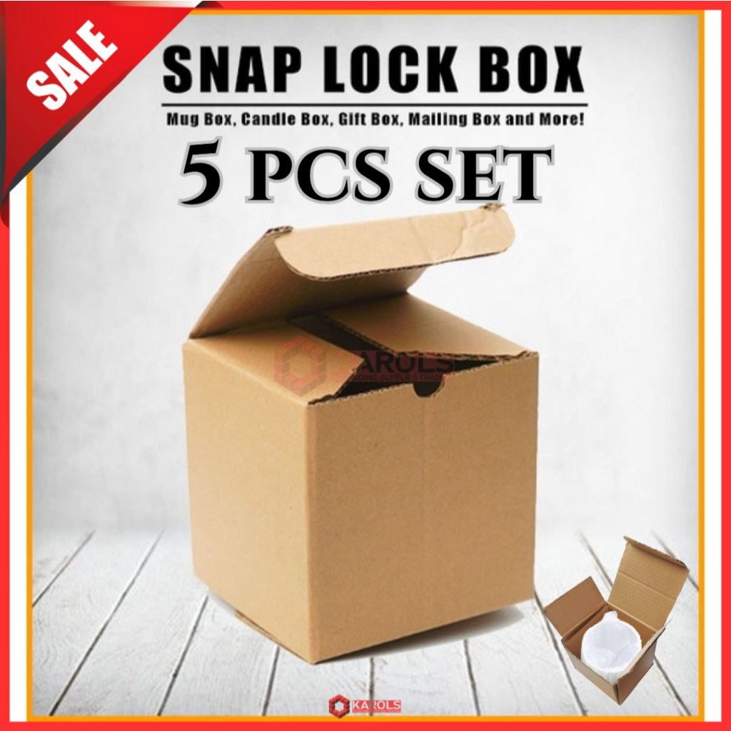 (5PCS) New MUG Box Mailer Corrugated Kraft Premium Box Packaging mug ...