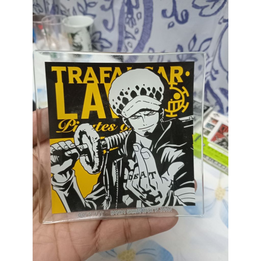 Authentic One Piece Trafalgar Law Coaster | Shopee Philippines