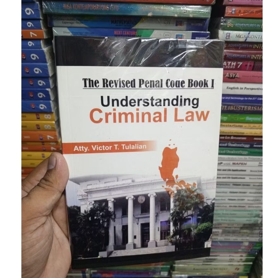 THE REVISED PENAL CODE BOOK 1 UNDERSTANDING CRIMINAL LAW | Shopee ...