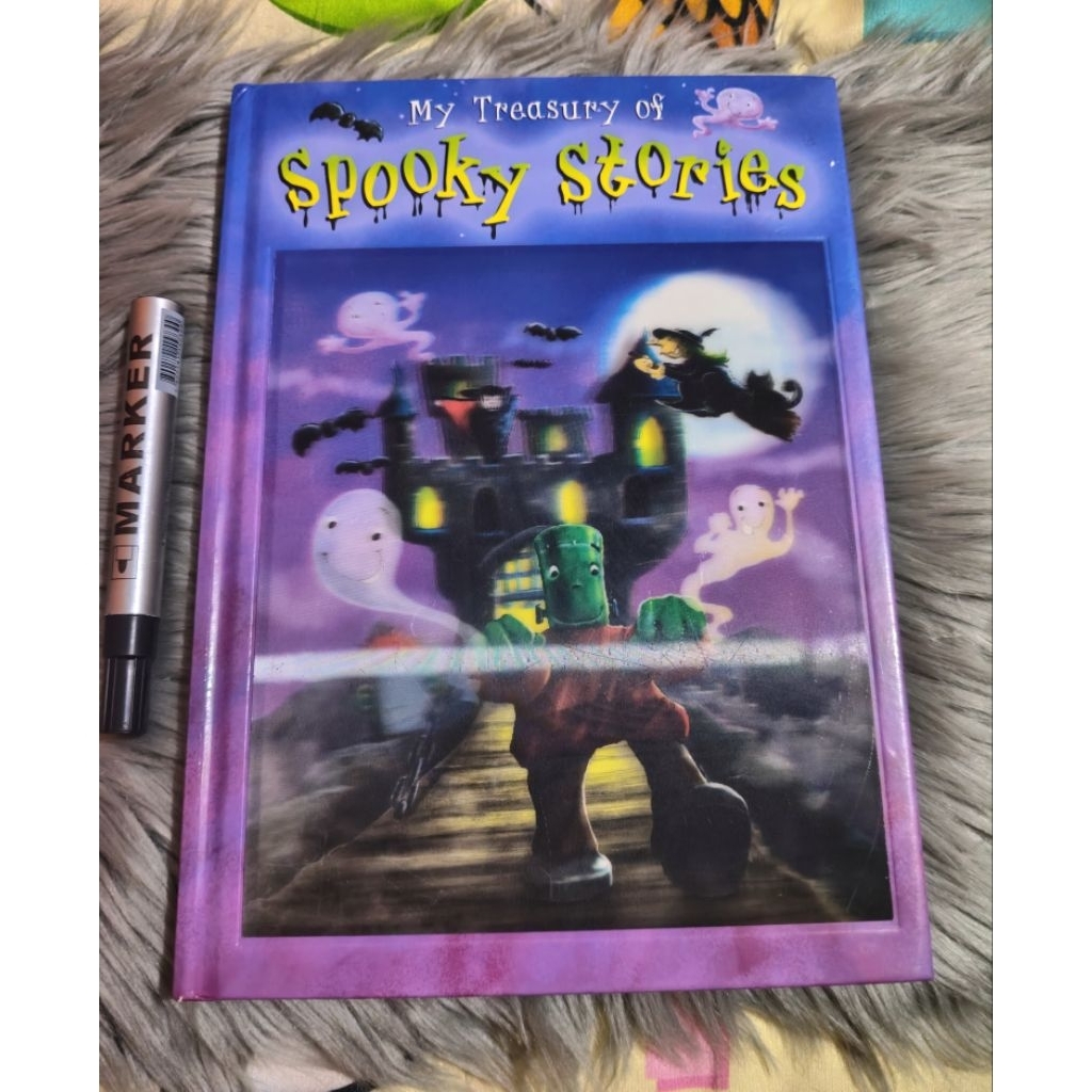 Preloved Hardcover Storybook | My Treasury of Spooky Stories with Lenticular Cover (3D cover ...