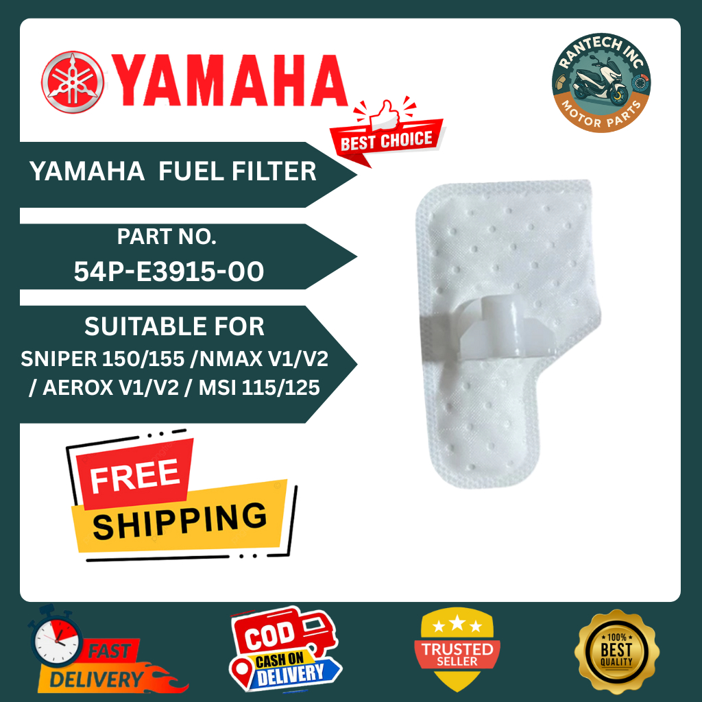 YAMAHA FILTER FUEL PUMP AND O'RING FOR SNIPER 150 / NMAX / MIO SOUL ...