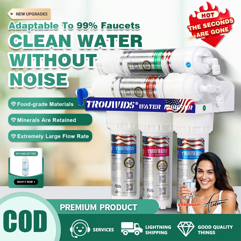 TROUWIDS Authentic Purified Water Filter Alkaline Water Filter Water ...