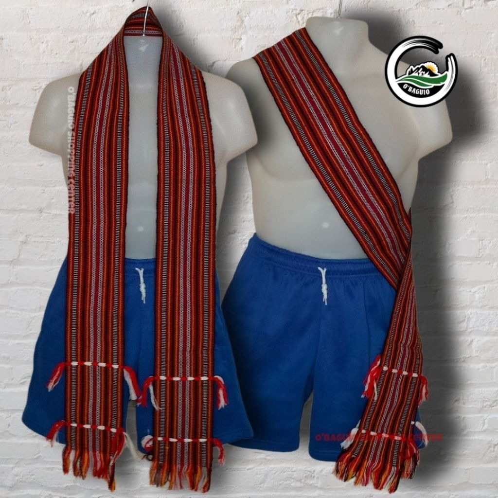 Ifugao Dark Sablay - Sash | Igorot Ethnic Attire | O'Baguio (COD ...