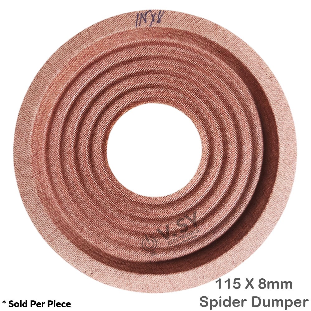 115 X 8mm Speaker Spider Dumper Replacement Part 39mm Inner Hole for PA ...