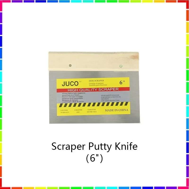 juco PUTTY KNIFE (PALETA) / SCRAPER 4"6"8"10 INCHES SCRAPER PAINT ...