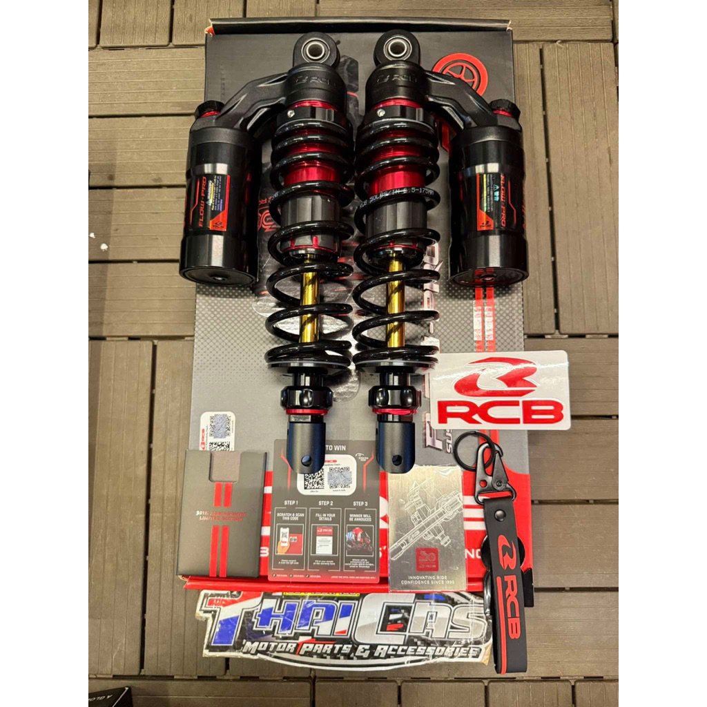 RCB SHOCK LIMITED EDITION FOR NMAX/AEROX 305, CLICK 125/150 330mm ,MIO ...