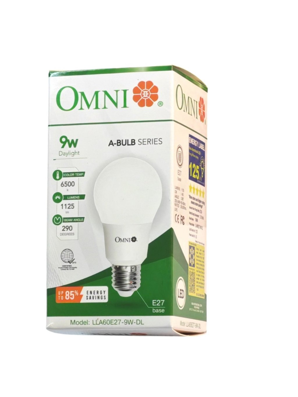 OMNI LED Bulb 9Watts A60 E27 socket Daylight | Shopee Philippines