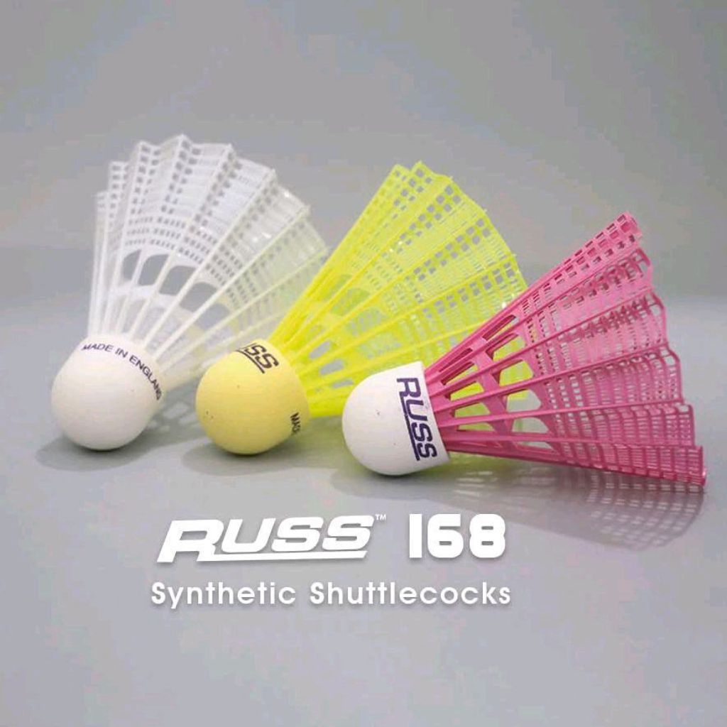 Russ 168 synthetic shuttle cock pc | Shopee Philippines