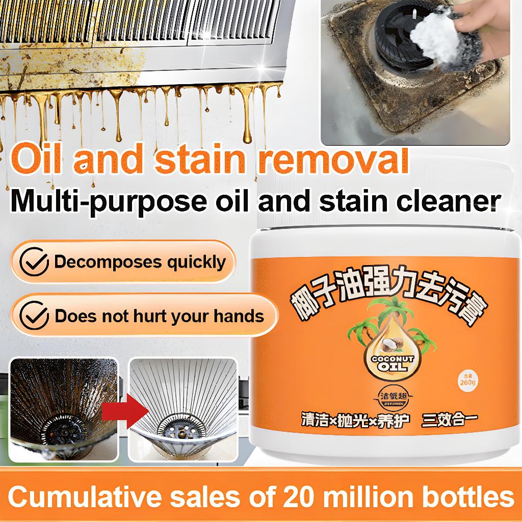 Coconut Oil All-Purpose Cleanerstain Removal for Kitchen Ware Cleaner ...