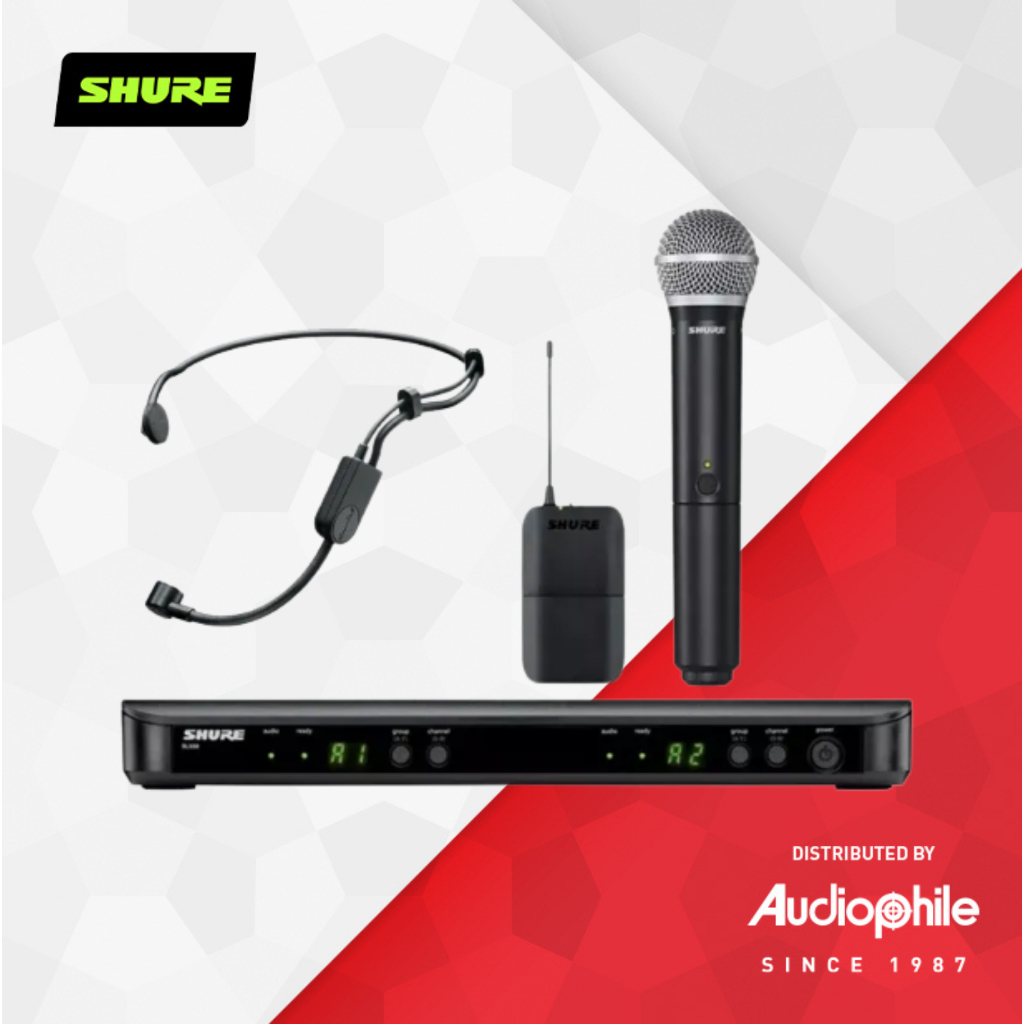Shure Wireless Headset System With Pga31 Blx14/Pga31 Cable Not Included ...