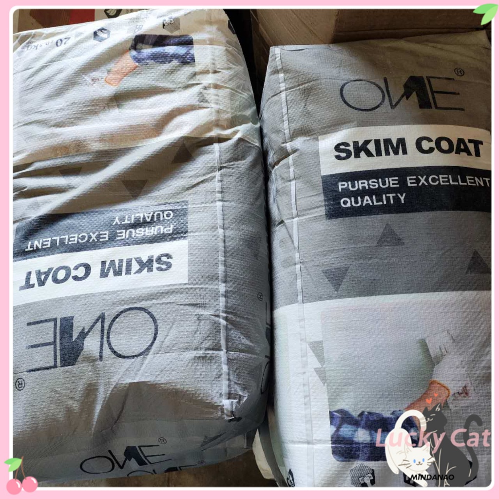 LUCKY CAT TILES ADHESIVE SKIM COAT 25KG----DAVAO | Shopee Philippines