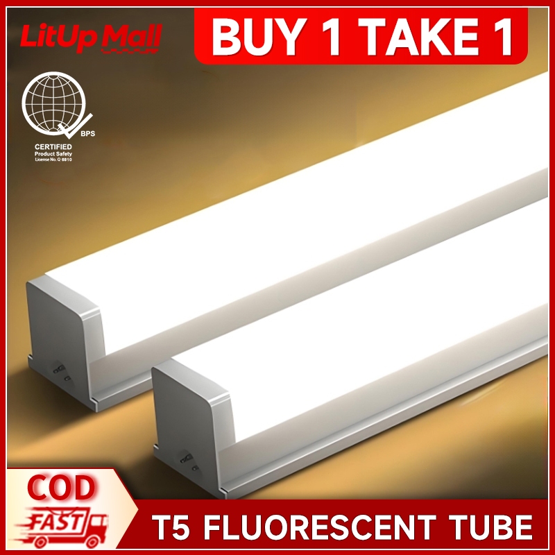 LitUp LED T5 Tube Light With Casing Seamless Home LED Strip Light Home ...