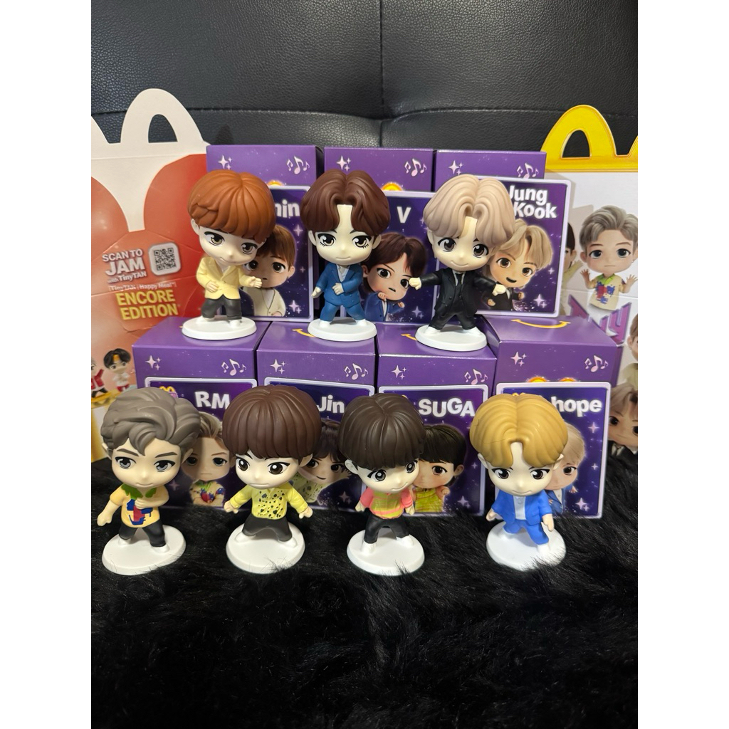 TinyTAN BTS x McDonald's MCDO Happy Meal Toys 2025 Blind Box Tiny Tan Encore Throwback | Shopee ...