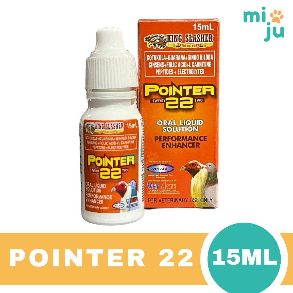 King Slasher Pointer 22 15ml Oral Liquid Solution- For Animal Use Only ...