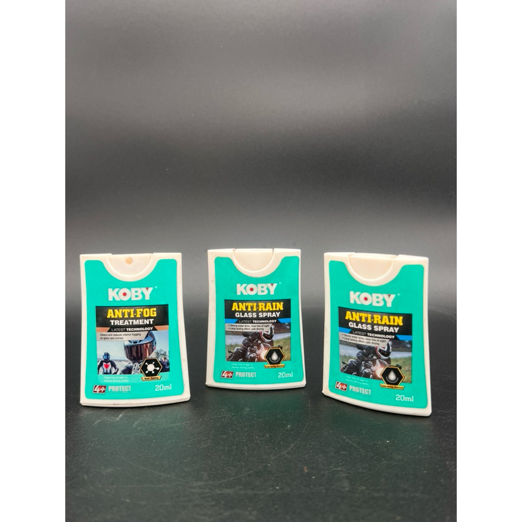 Koby Anti Rain Glass Spray 20ml (ruzzmotothaiparts) | Shopee Philippines