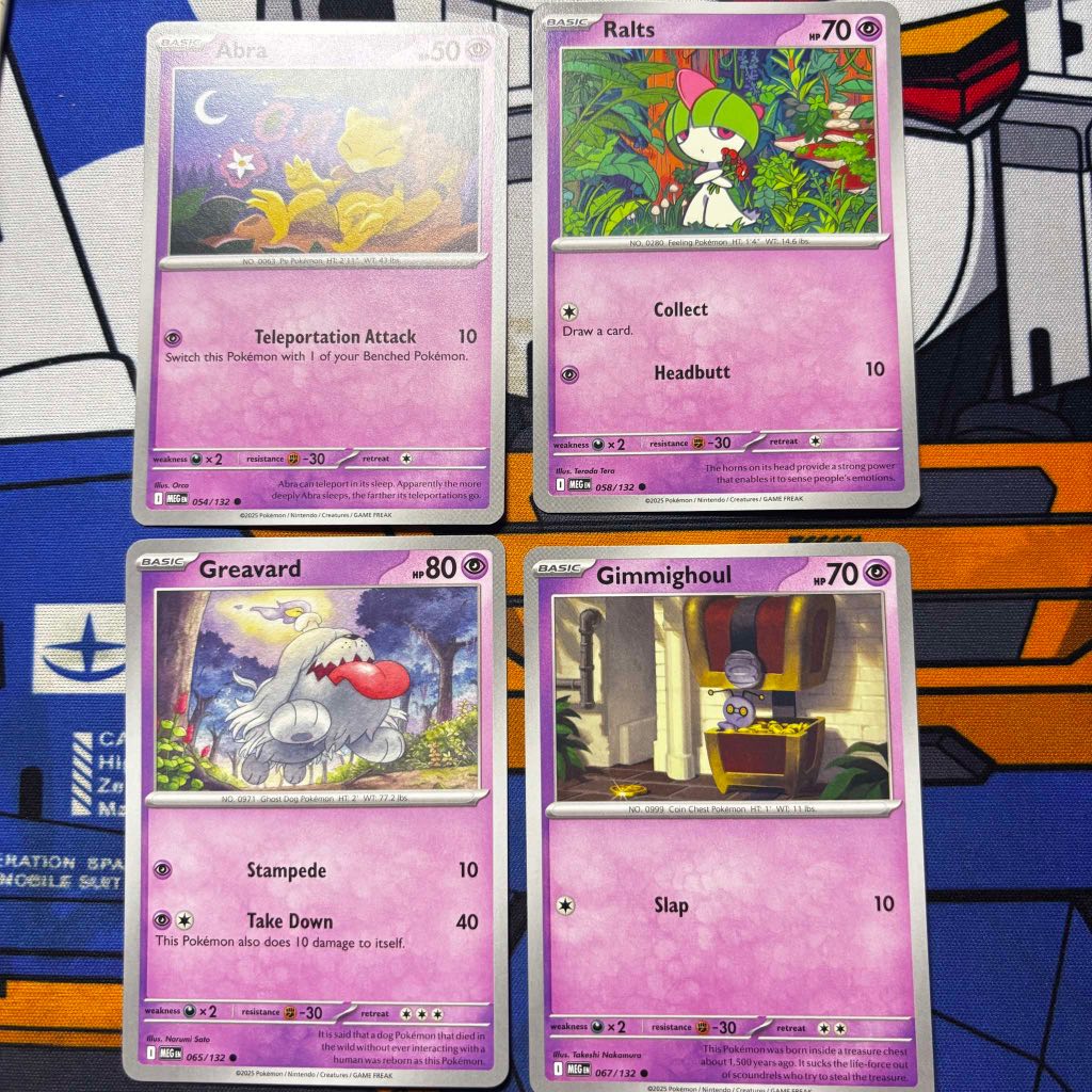 psychic non holo pokemon mega evolution pokemon trading card games ...