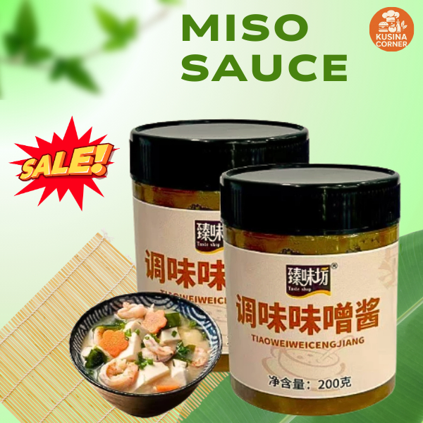 Rich Brown Miso Sauce 200g – KUSINA CORNER | Instant Seasoning & Soup ...