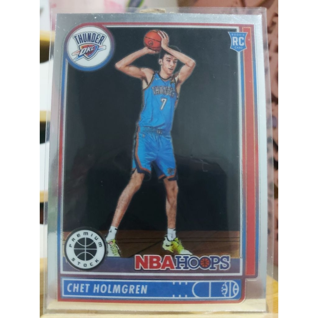 Chet Holmgren NBA Card 2022-23 Hoops Premium Stock # 588 Rookie RC ...