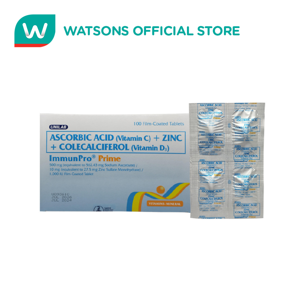 IMMUNPRO Prime Tablet Sold Per Piece Vitamins | Shopee Philippines