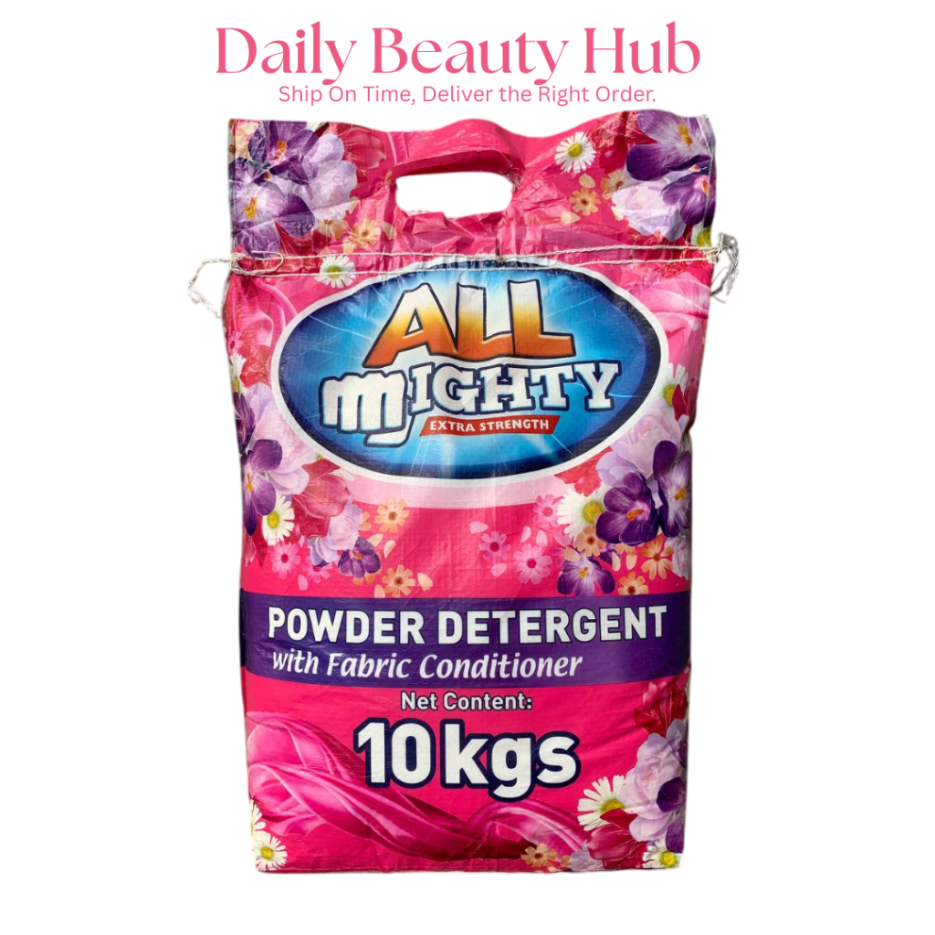 ALL MIGHTY EXTRA STRENGTH POWDER DETERGENT 10 KILOS | Shopee Philippines