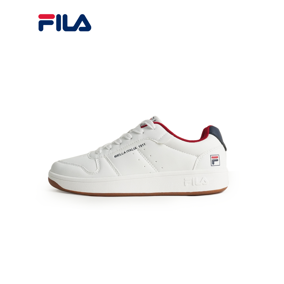 FILA Womens Heritage Ligio LS White/Navy | Shopee Philippines