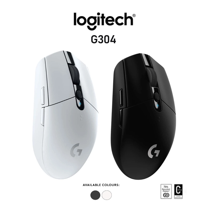 Logitech G304 LIGHTSPEED Wireless Gaming Mouse with 12,000 DPI HERO ...