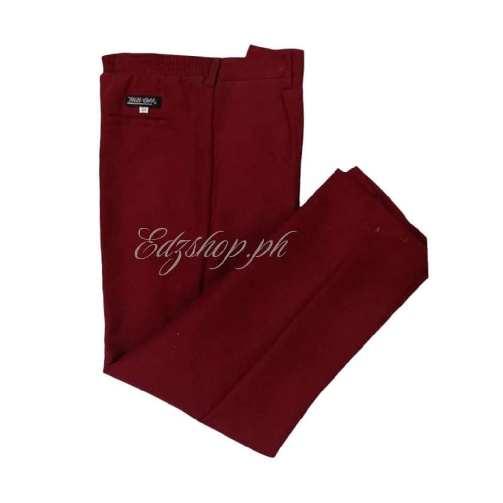 MAROON PANTS school uniform | Shopee Philippines