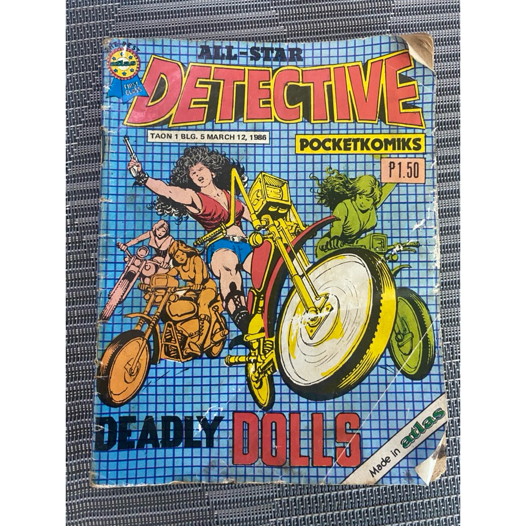 Philippines Vintage Tagalog Comics - All-Star Detective Pocket Komiks ...