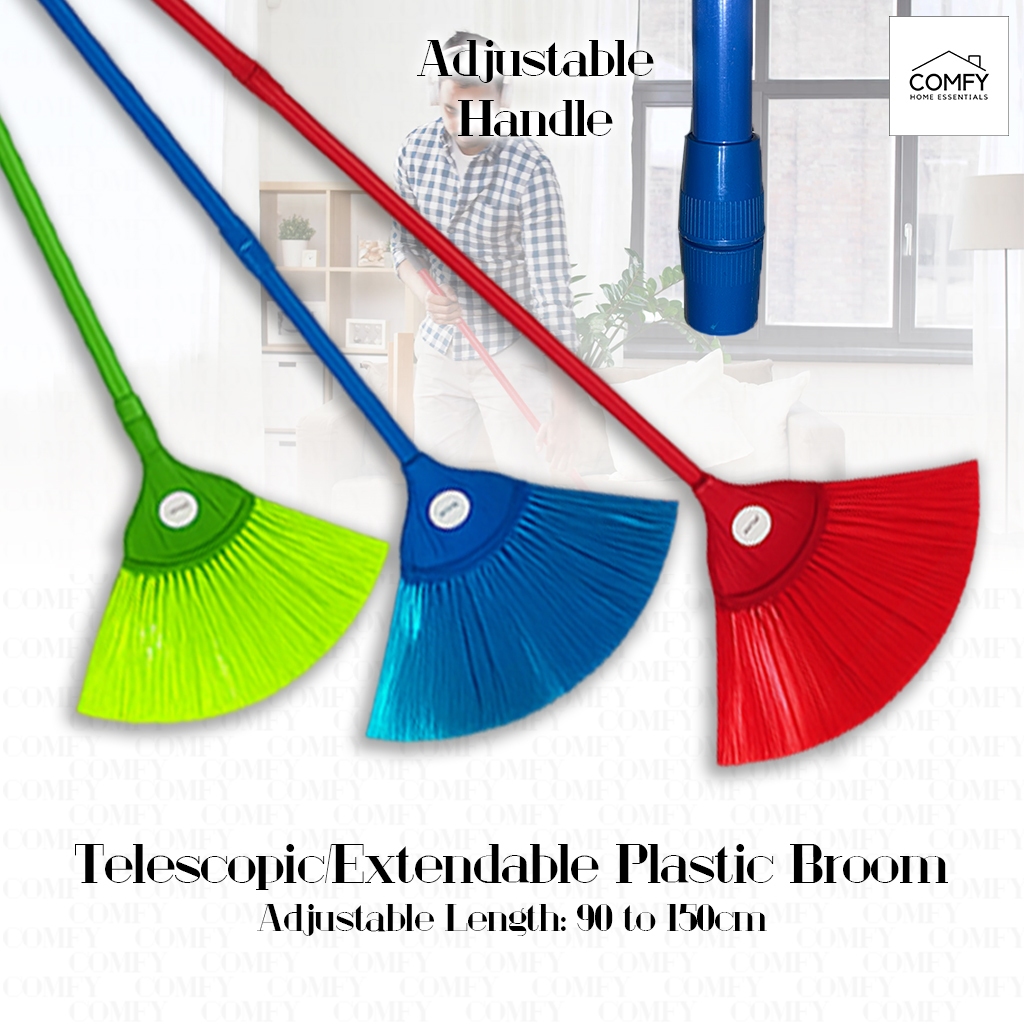 New Extendable Plastic Handle Whisk Broom Walis Tambo Affordable ...