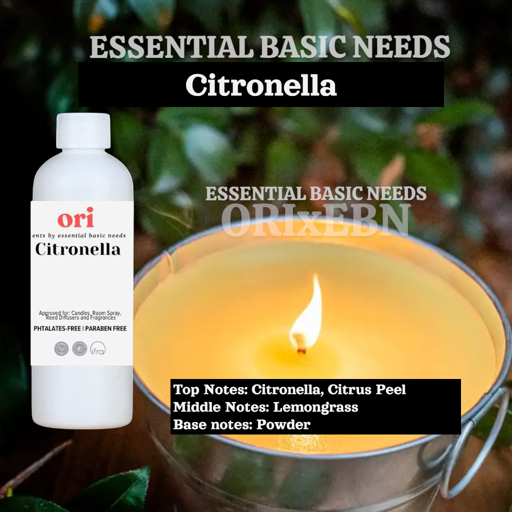 Citronella- Pure Fragrance Oil [For candles, diffusers, humidifiers ...