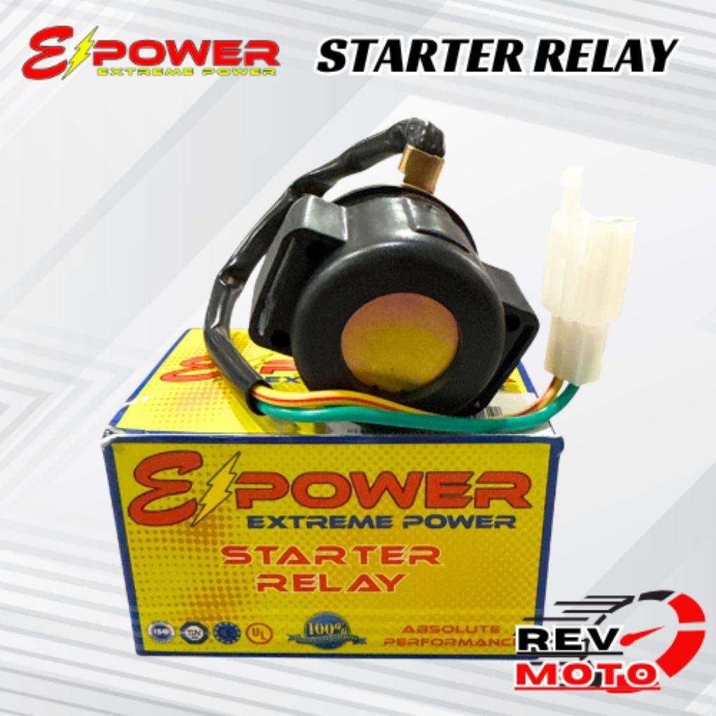 E-POWER Motorcycle Starter Relay | Shopee Philippines