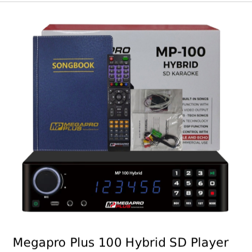 Megapro Plus MP 100 Hybrid SD Karaoke Player /with Free Wired ...