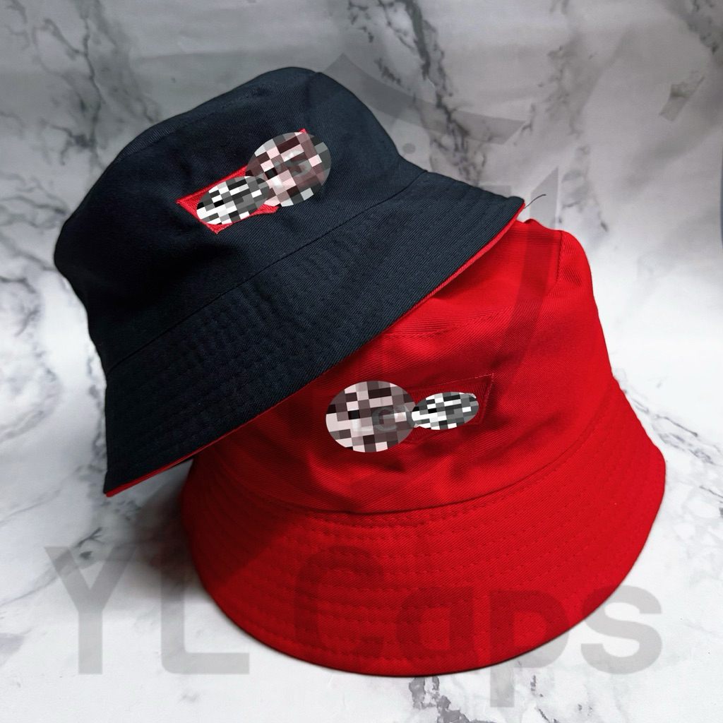 YL Caps Double Sided Bucket Hats Fisherman Hat for Adult Unisex Men and ...