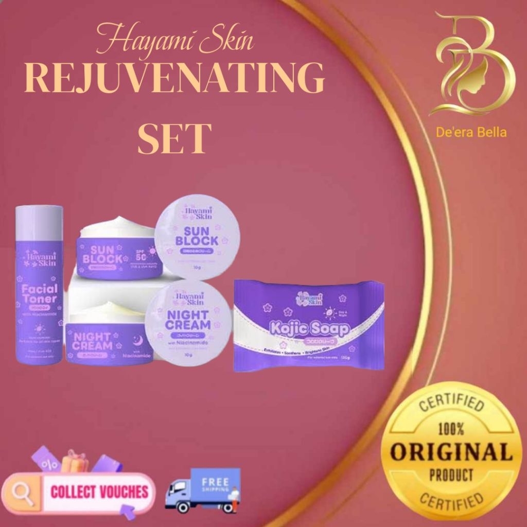 Hayami Skin Rejuvenating set | Shopee Philippines