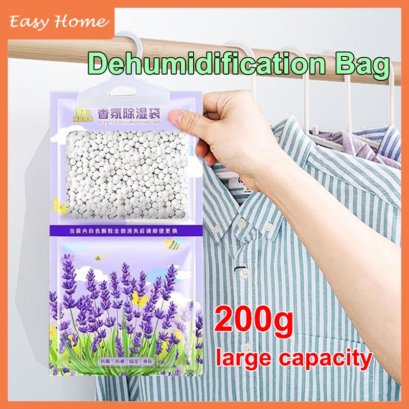 Dehumidifier Moisture Absorption Bag Wardrobe Desiccant Dehumidifying ...