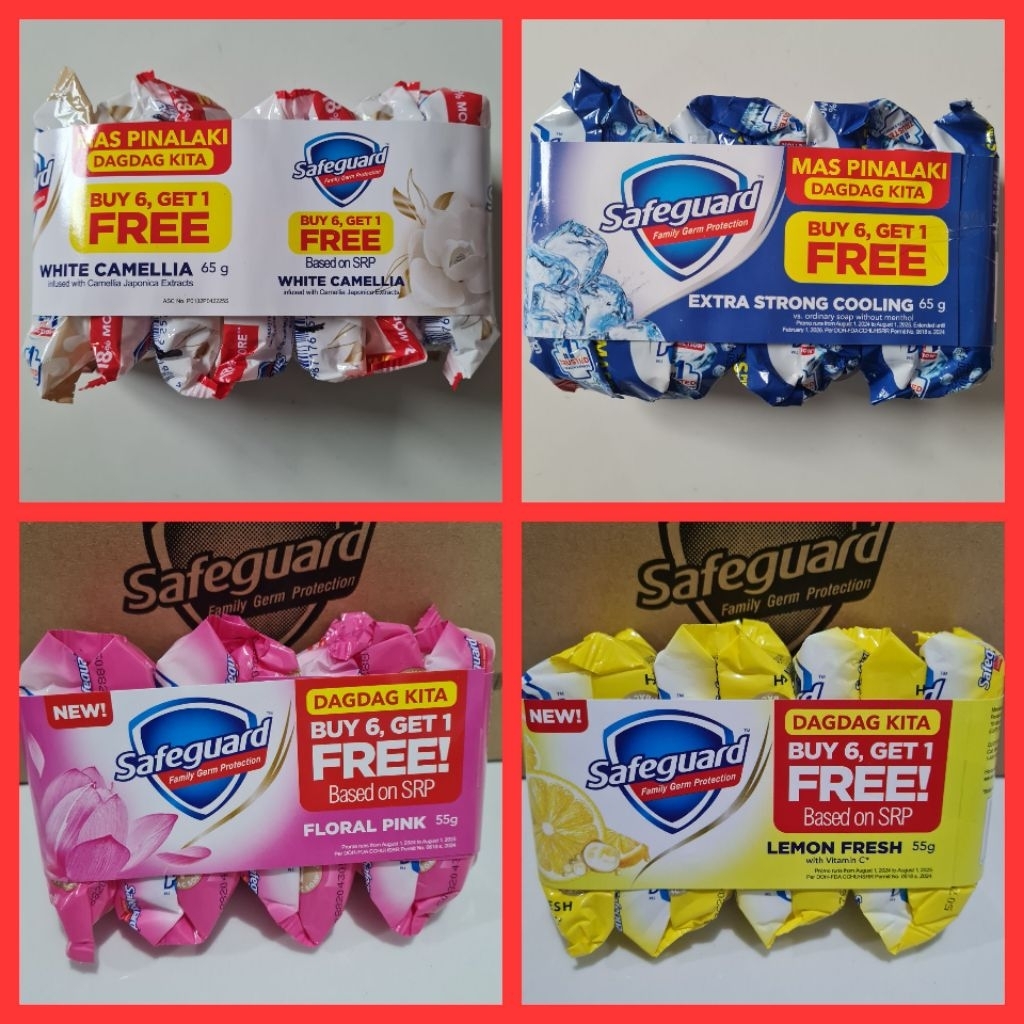 Dab Store Safeguard Family Soap 6+1 | Shopee Philippines