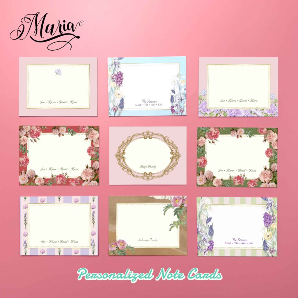Personalized Holiday Cards Note Cards | Shopee Philippines