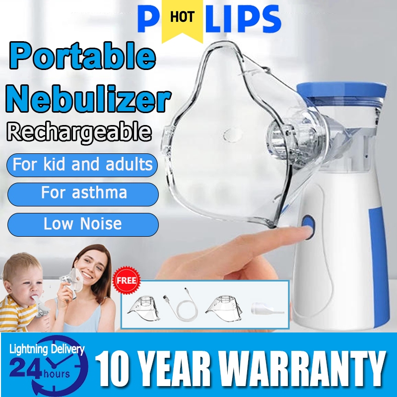 Ultrasonic Nebulizer Portable Rechargeable Nebulizer Inhaler Handheld ...