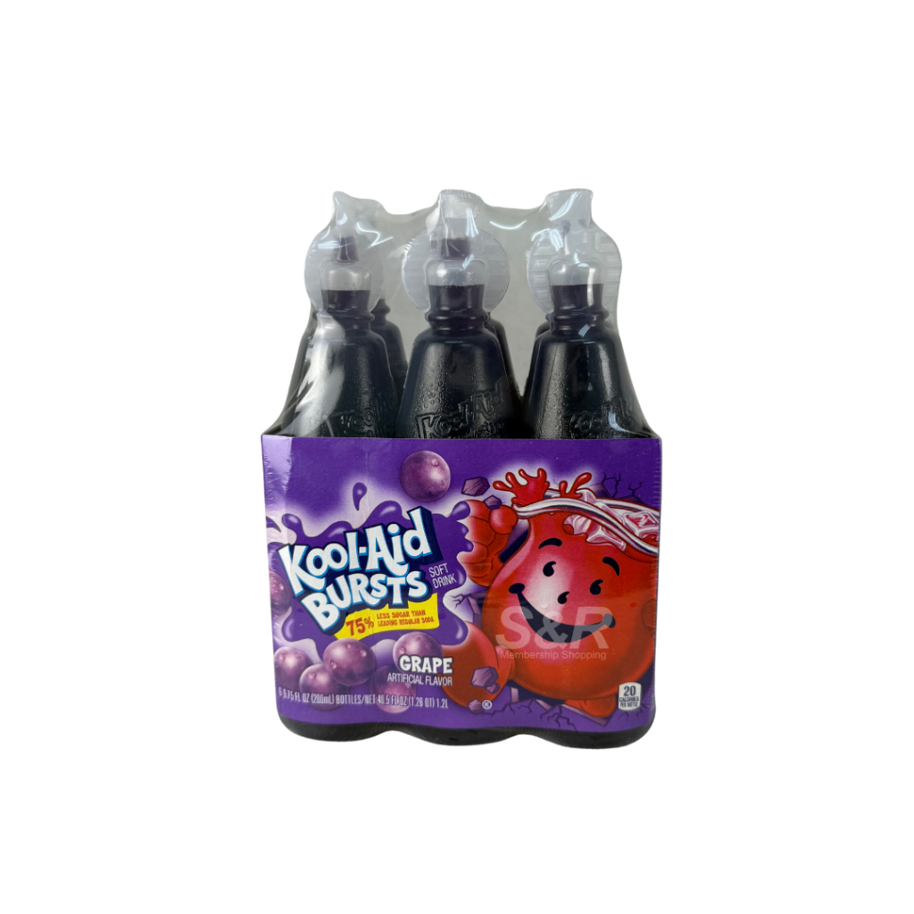 Kool-Aid Bursts Grape 6x200mL | Shopee Philippines