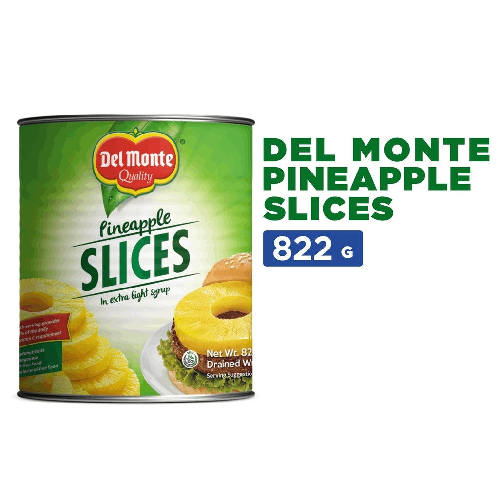 DEL MONTE Pineapple Slices - 822g | Shopee Philippines