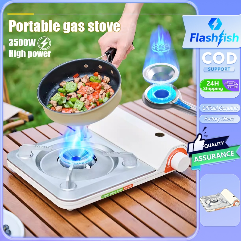 Flashfish Outdoor butane furnace Ultra-thin portable alkyl gas stove ...