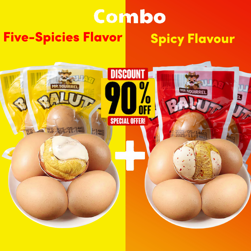 Balut egg 10pcs/Box 2 flavors ready to eat/cooked Balot egg health ...