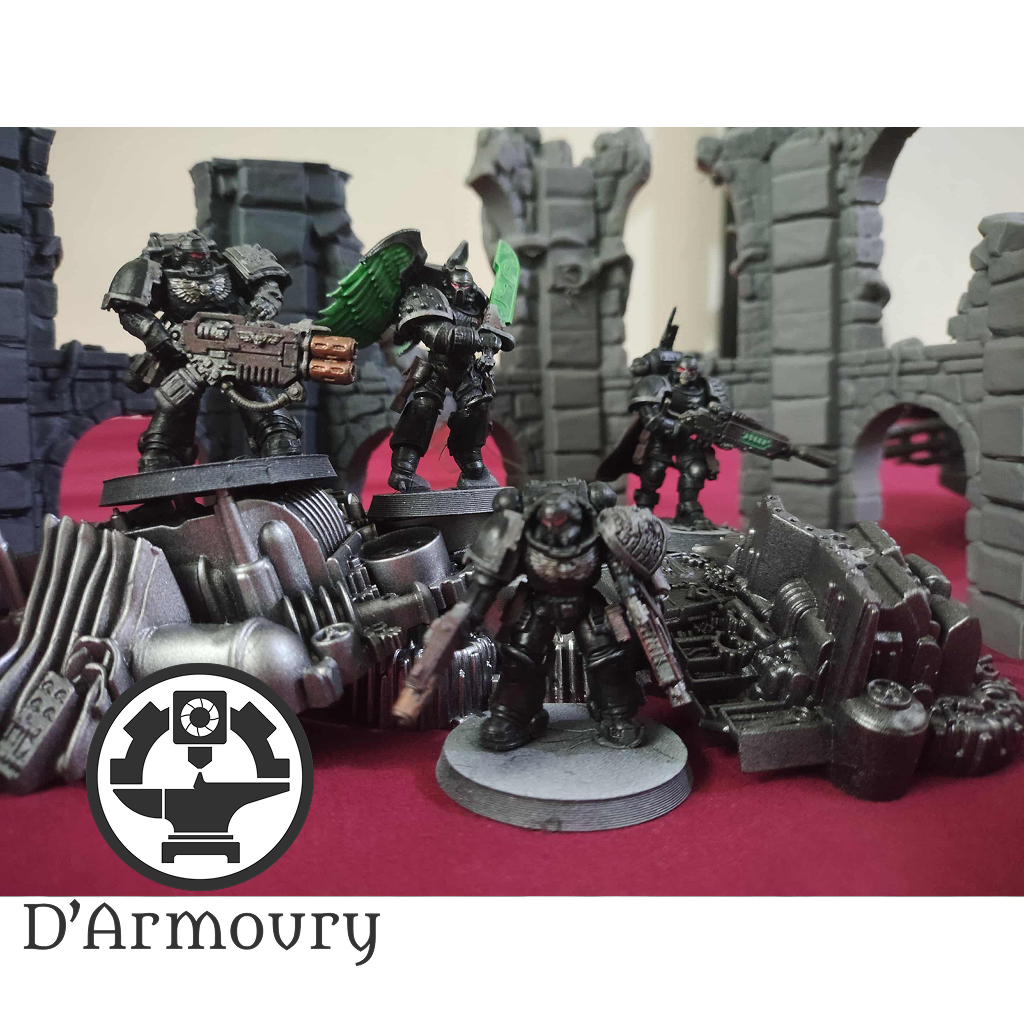 Kitbash Space Human Soldiers Part 2 3D printed HEAVY AND LEGION UPDATE ...