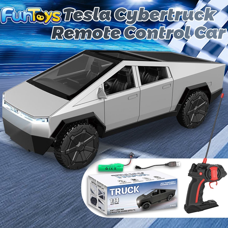 Remote Control Car Toys Children's Tesla Cybertruck Toy Car 2.4G RC ...