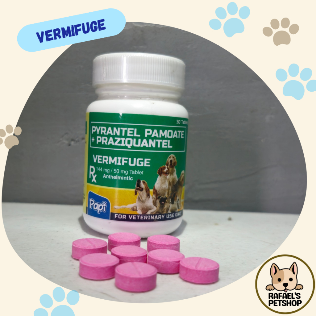Vermifuge Dewormer Tablet (SOLD PER TABLET) - Pyrantel Pamoate ...