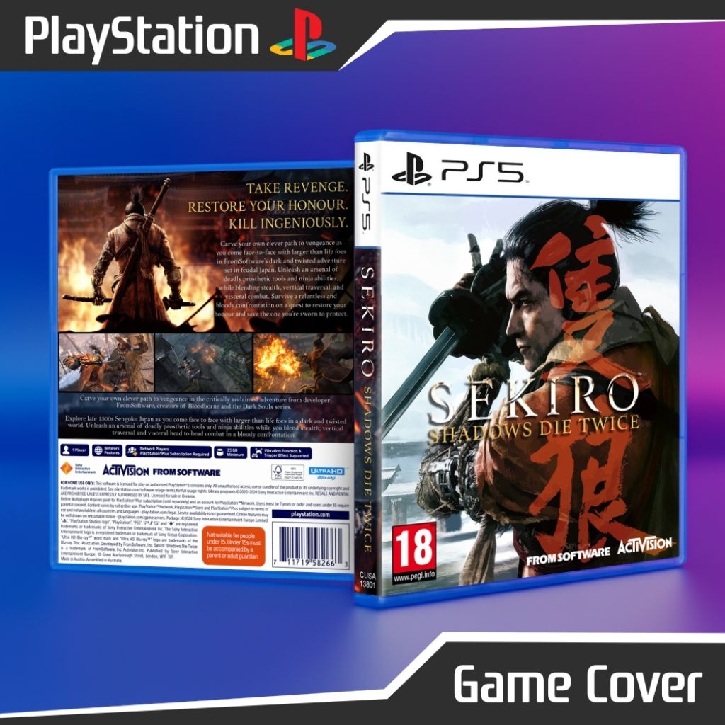 PlayStation PS5 Sekiro Shadows Die Twice | Shopee Philippines
