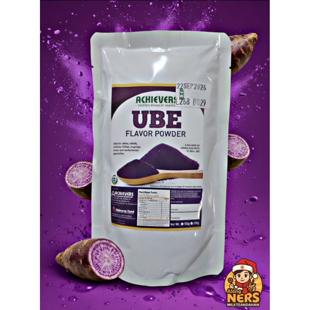 Achievers Ube Flavor Powder 100g | Shopee Philippines